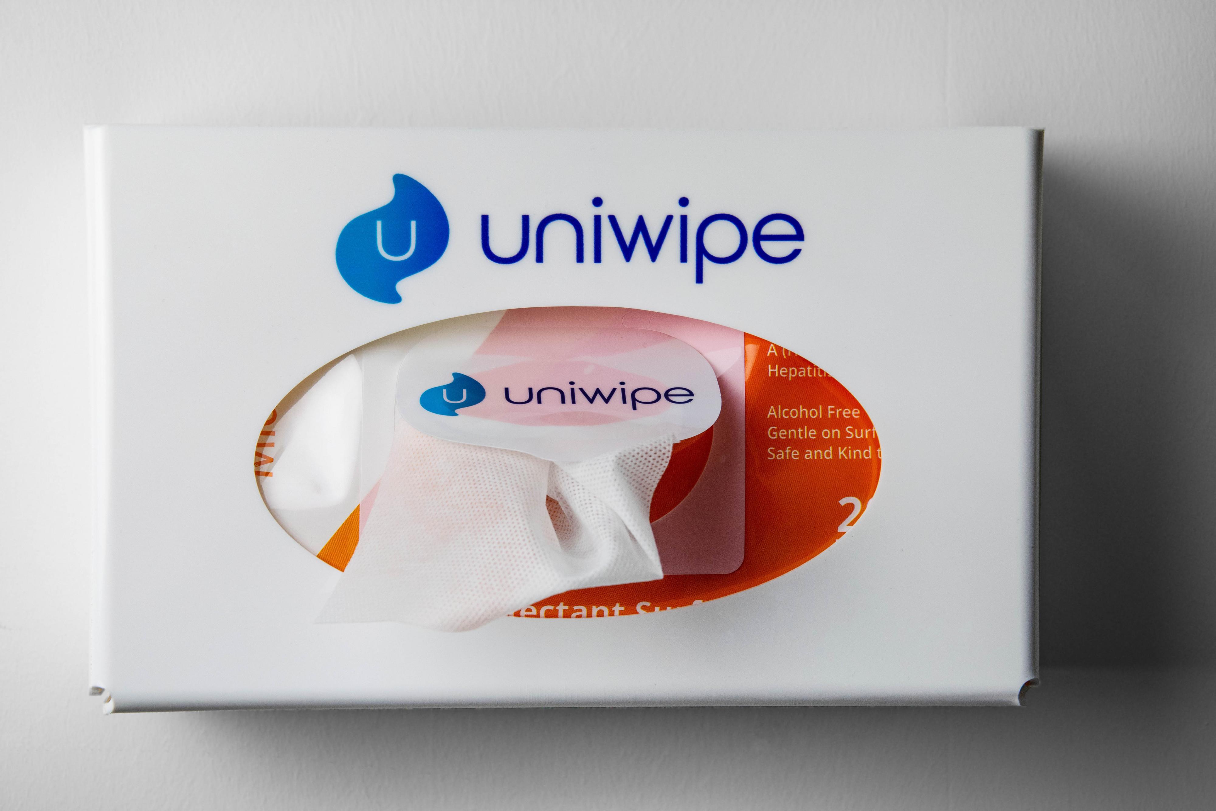 Hygiene Systems Limited - Uniwipe Wipe Dispenser - White