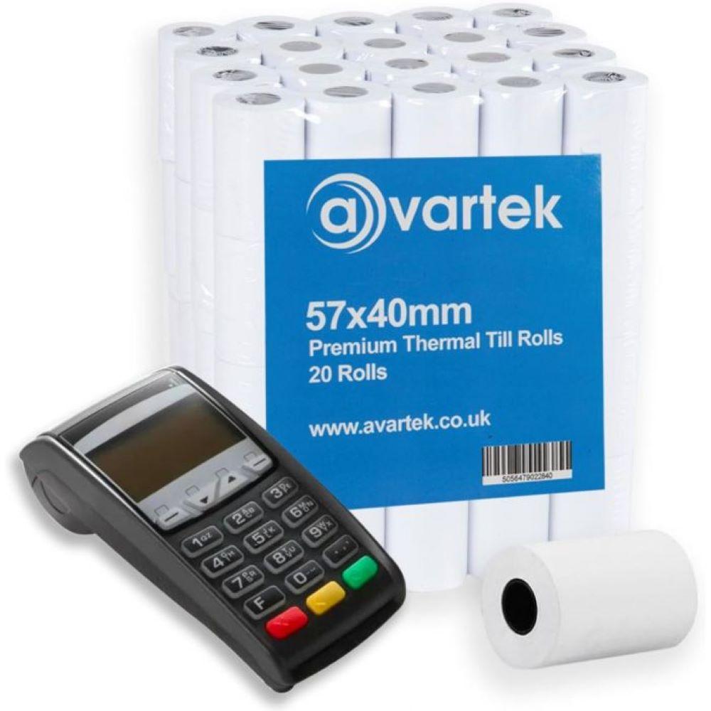 Hygiene Systems Limited - Pdq Till Rolls 57mm X 40mm