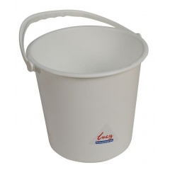 Hygiene Systems Limited - 8ltr Round Bucket Plastic - White