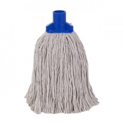 Hygiene Systems Limited - 16oz Twine Socket Mop Head - Blue