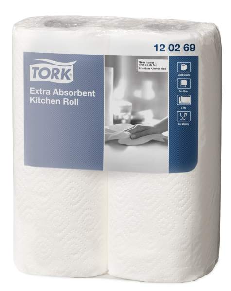 Hygiene Systems Limited - Tork Extra Absorbent Kitchen Roll 2 Ply